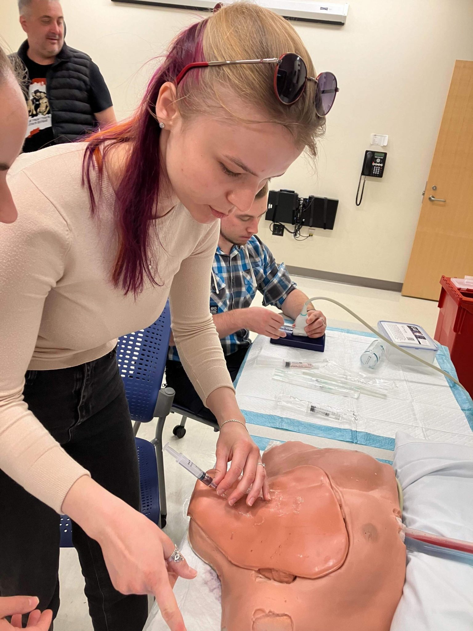 Ukrainian doctors, nurses learn skills to heal their decimated health ...